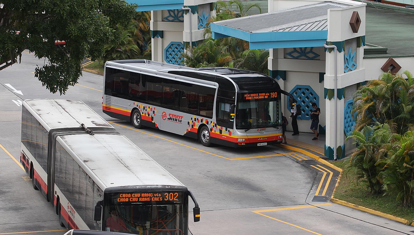 Four new bus routes for Choa Chu Kang, Punggol and Queenstown by March ...
