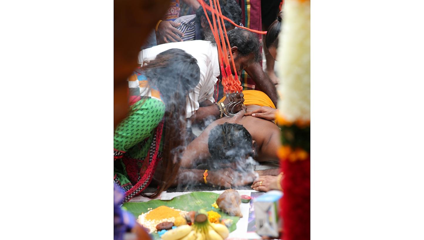 More than 10,000 devotees take part in Thaipusam | The Straits Times