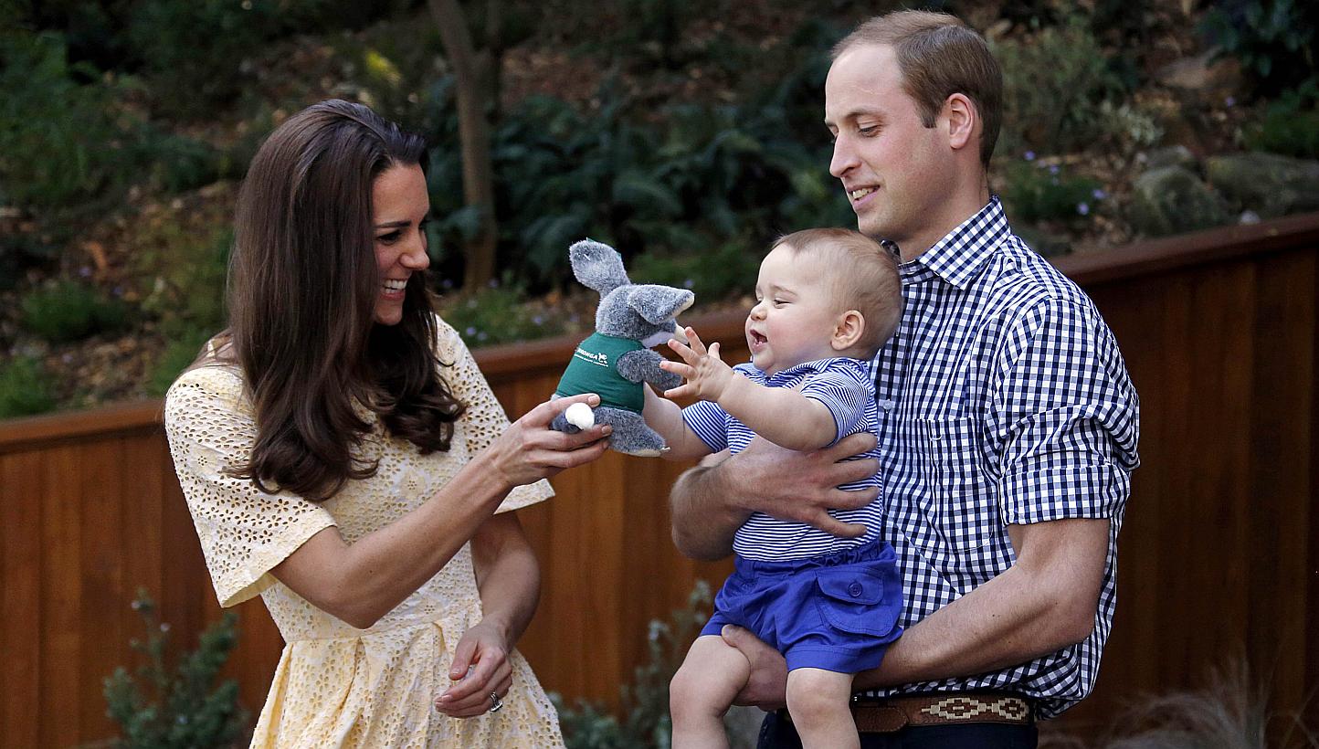 British royal baby's first A to Z | The Straits Times