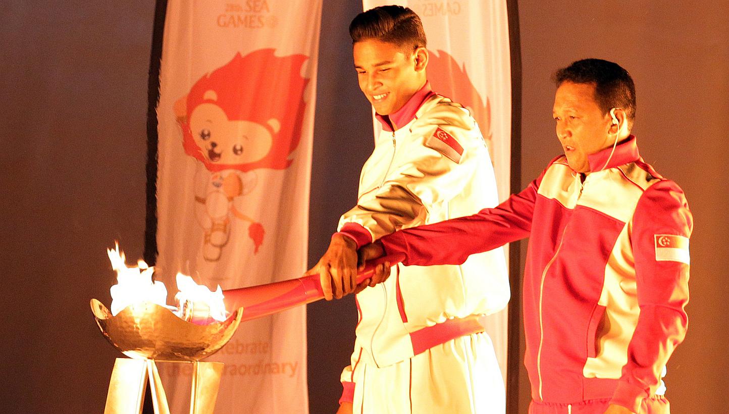 Fandi Ahmad and son Irfan light SEA Games cauldron: Tracking the career ...