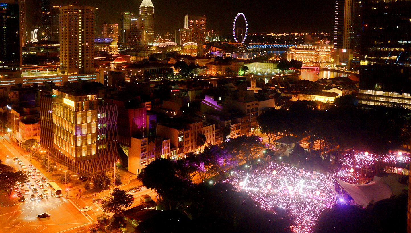 Record 28,000 gather at Hong Lim Park for annual Pink Dot rally | The ...