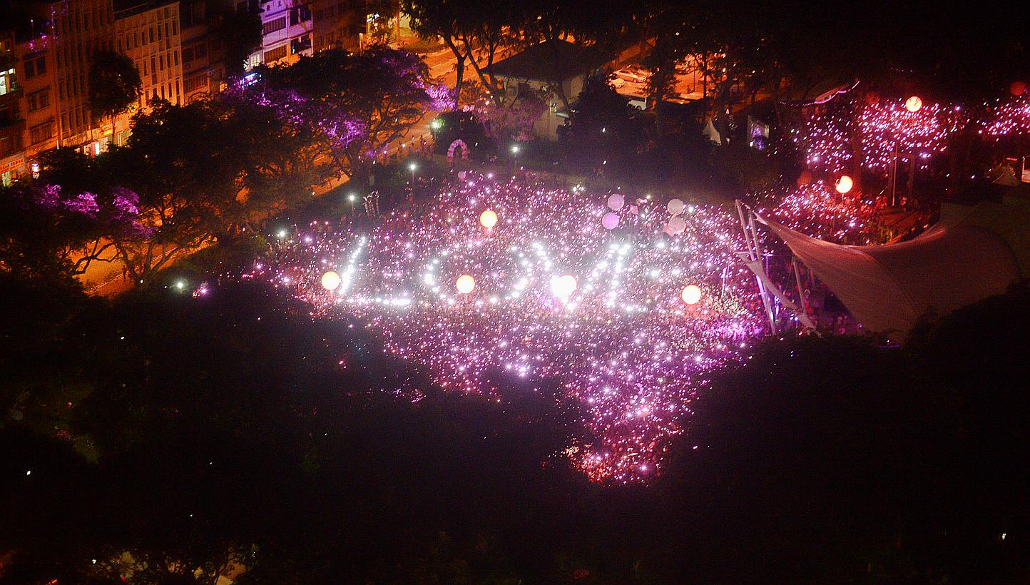 Record 28,000 gather at Hong Lim Park for annual Pink Dot rally | The ...