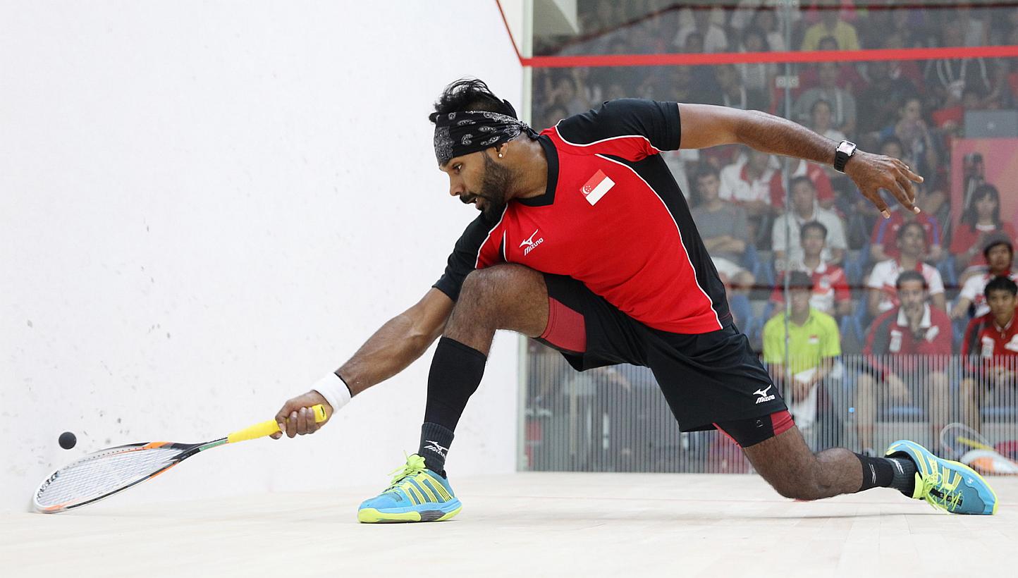 Singapore on track for first squash gold in men's jumbo doubles | The ...