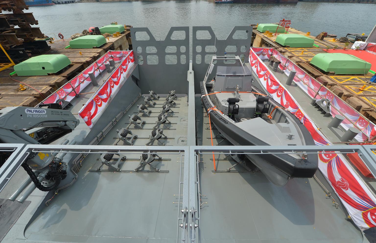 Singapore launches first of eight new warships that are designed, built ...