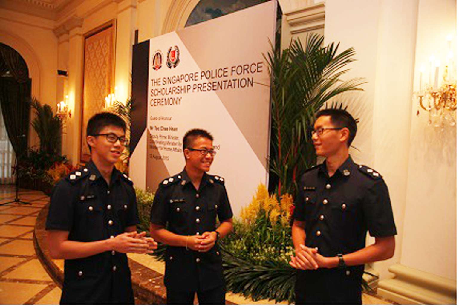 Three awarded Singapore Police Force scholarship | The Straits Times