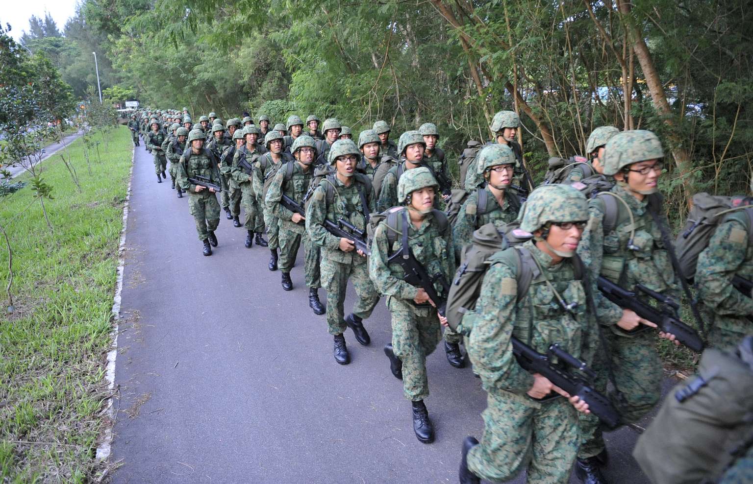 Male Singapore residents to register for National Service | The Straits ...