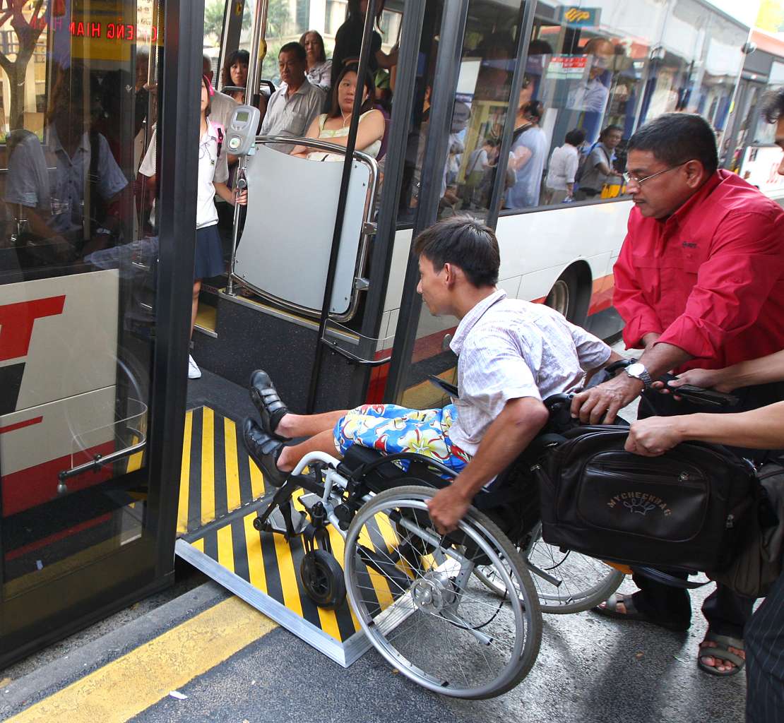 More wheelchair-accessible bus services | The Straits Times