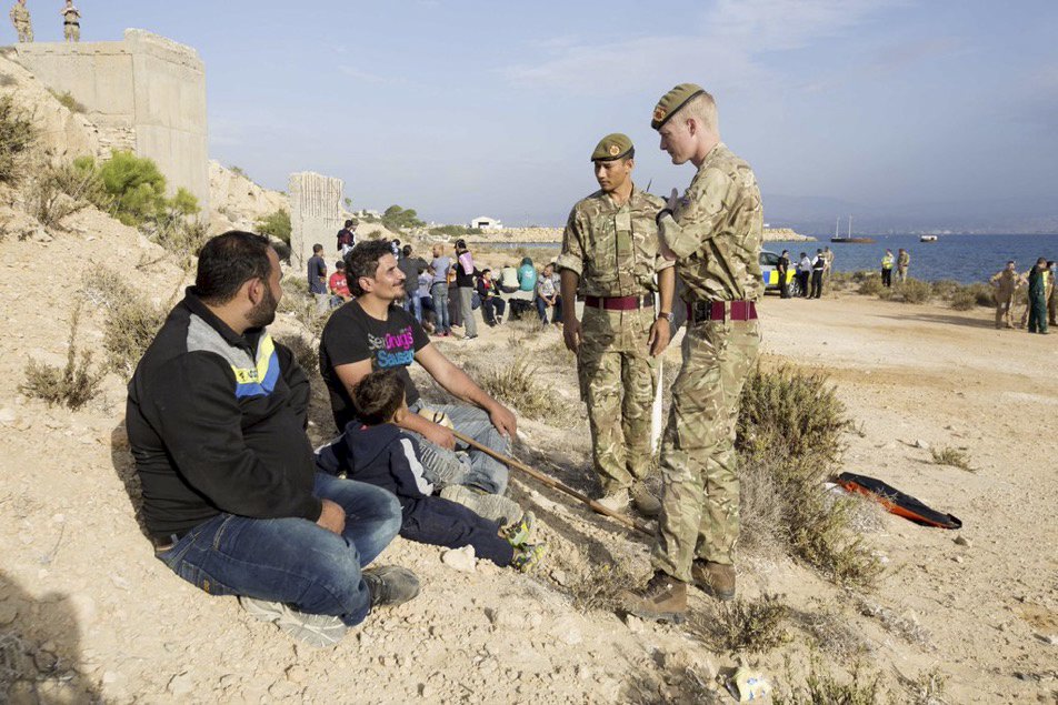 Migrants at British base in Cyprus claim asylum | The Straits Times
