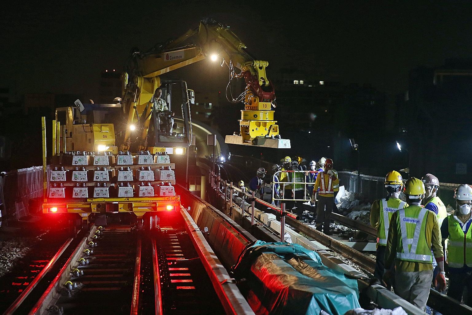 Rail service to end earlier on parts of East-West Line | The Straits Times