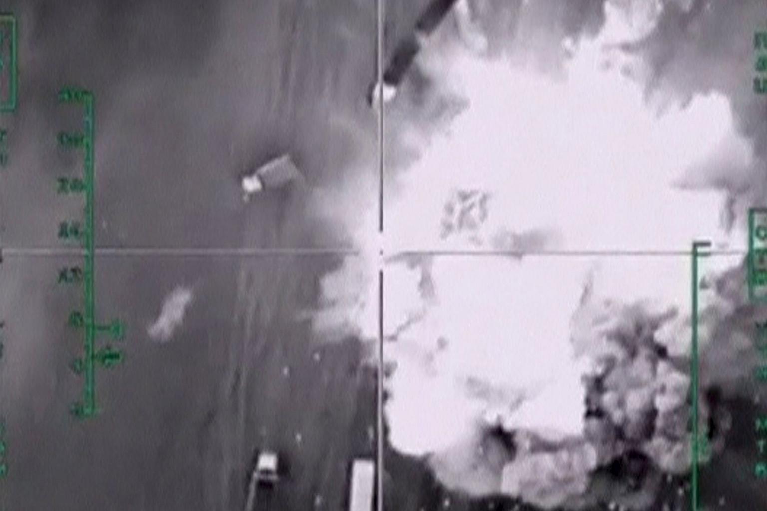 Russia says its strikes reduce oil smuggling to Turkey | The Straits Times
