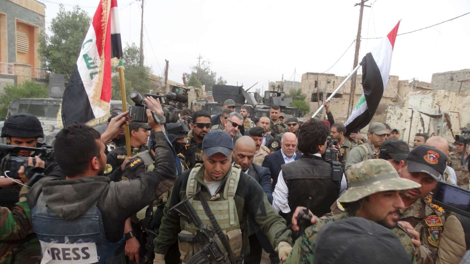 Iraq PM visits newly reconquered Ramadi | The Straits Times