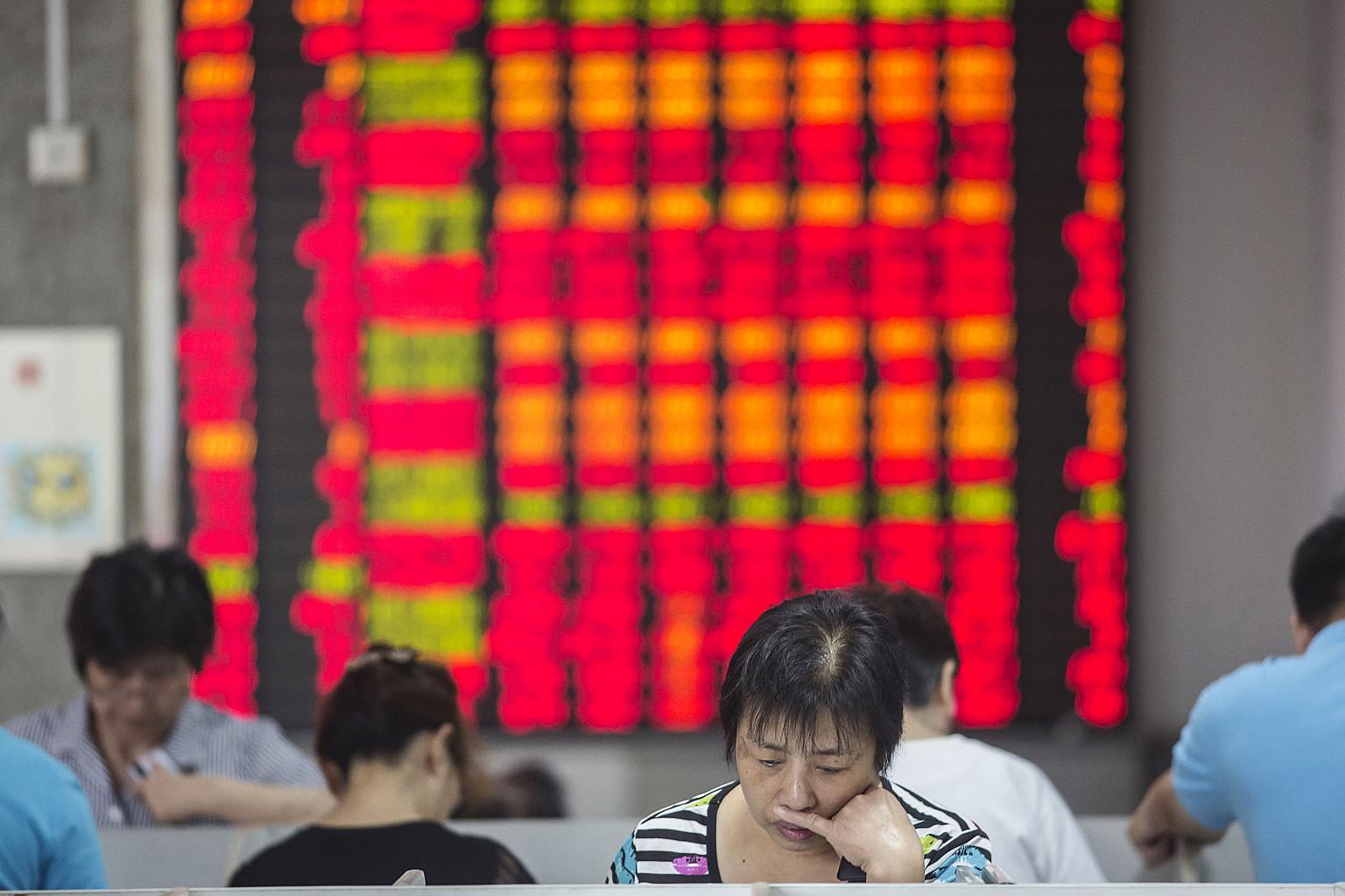 China stock markets halted for the day after shares fall 7% in Asia ...