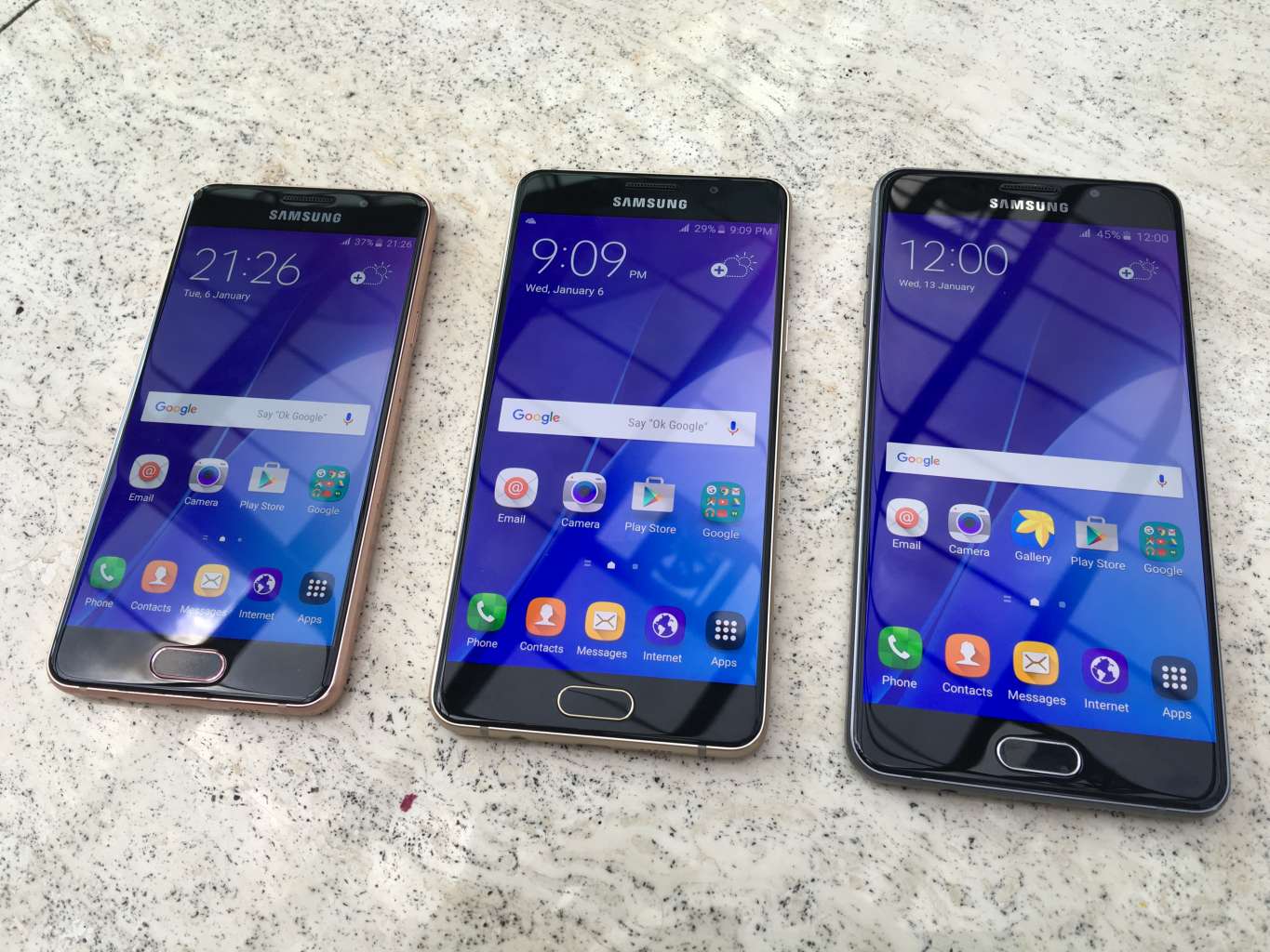 Samsung launches new metal-body Galaxy A (2016) series smartphones ...