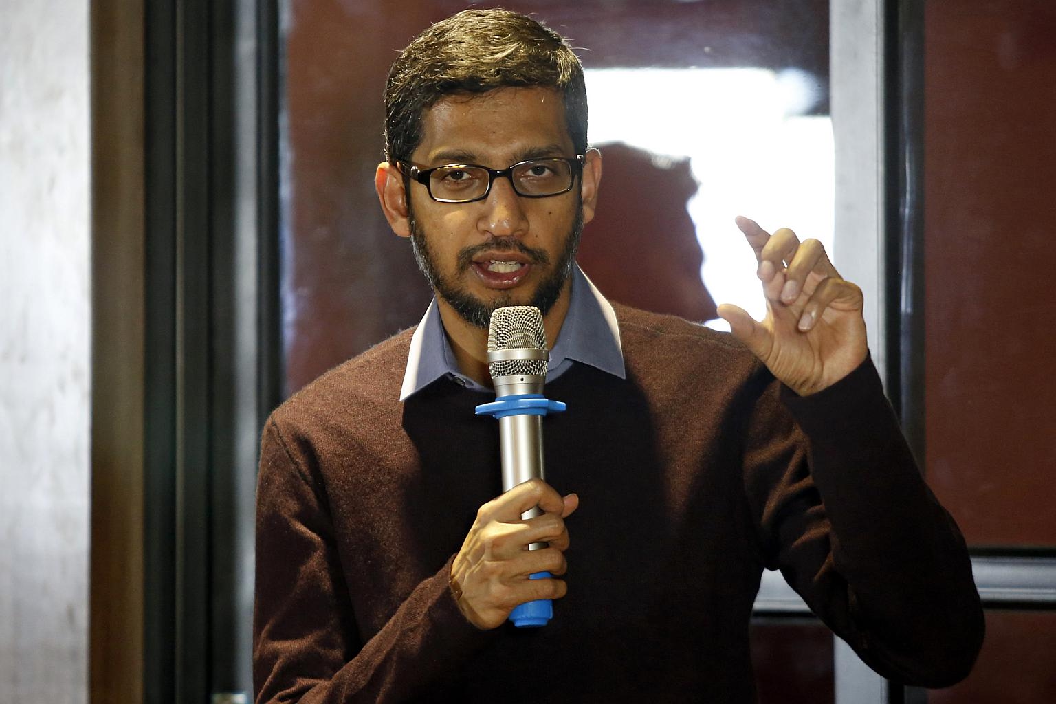 Google CEO Sundar Pichai gets record US$199m stock grant | The Straits ...