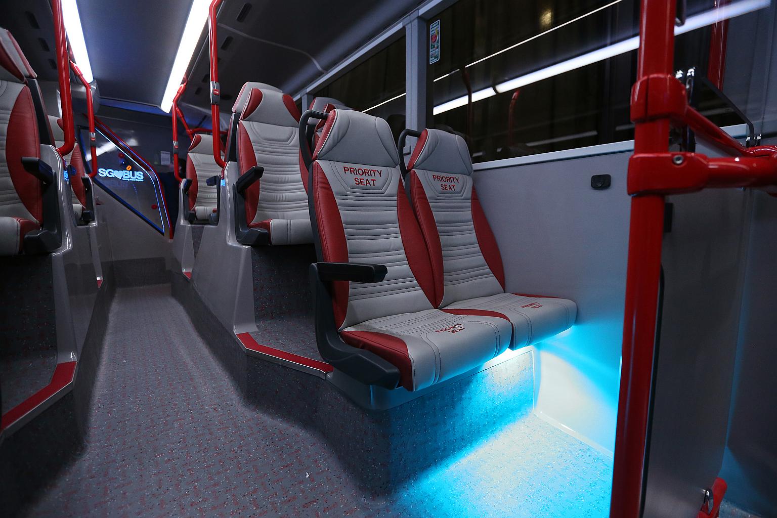 Lush Green is the colour of new public buses in Singapore | The Straits ...