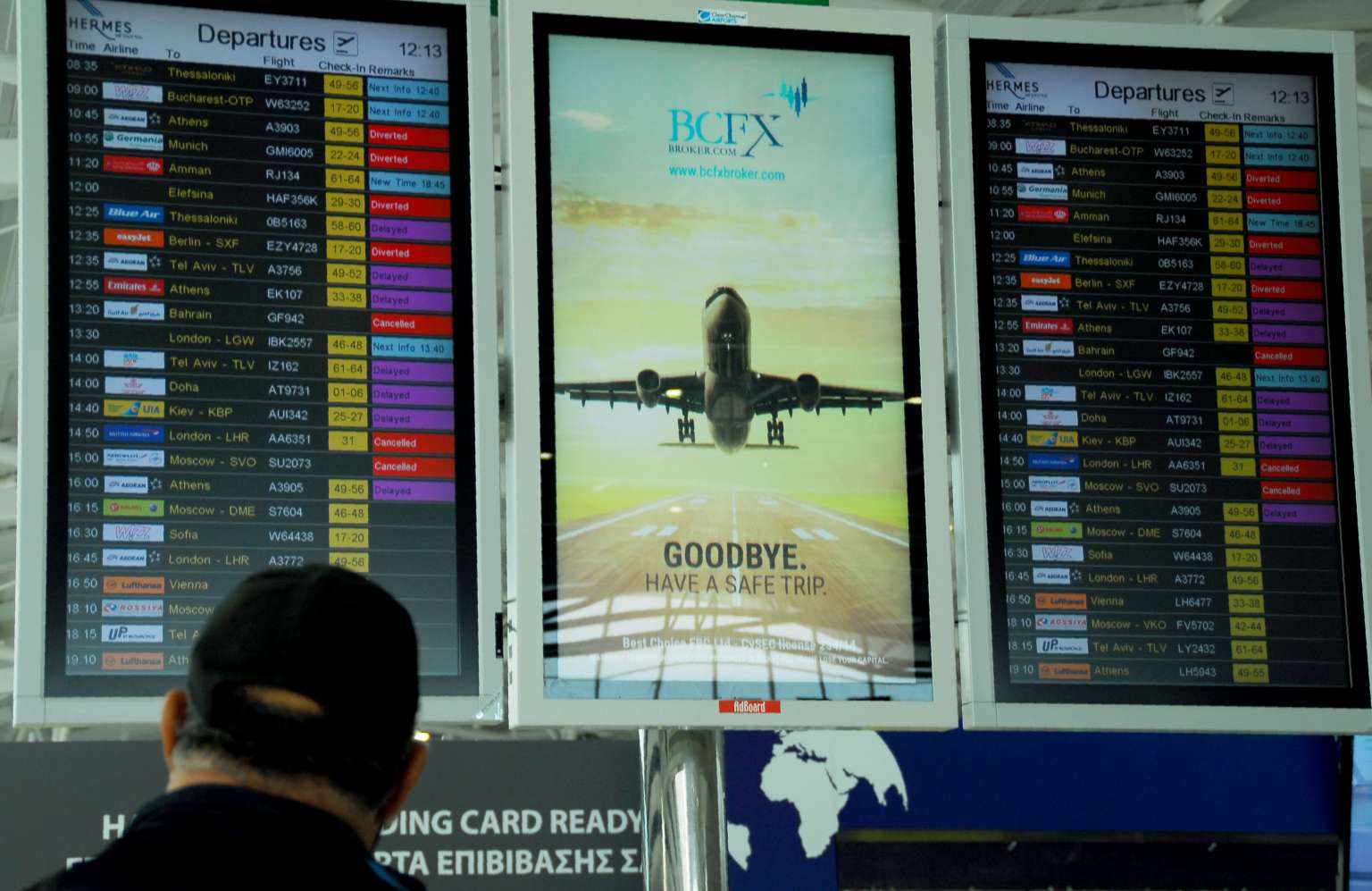 In Pictures: The hijacked EgyptAir A320 plane in Cyprus | The Straits Times