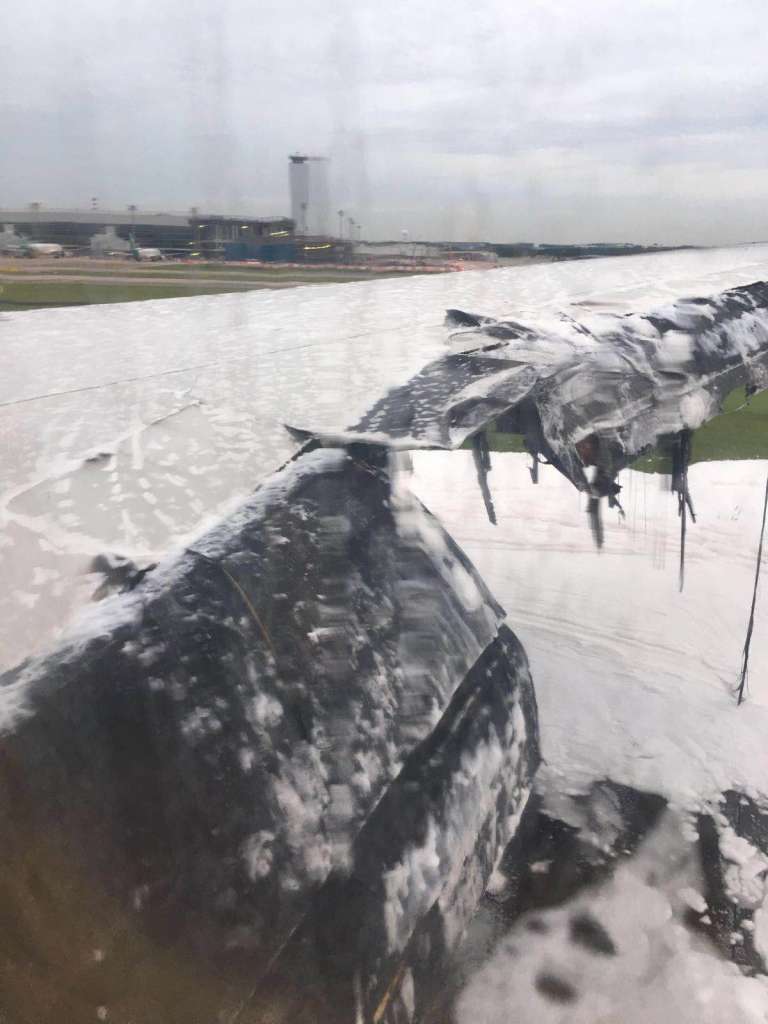 Singapore Airlines plane catches fire on Changi Airport runway; no ...