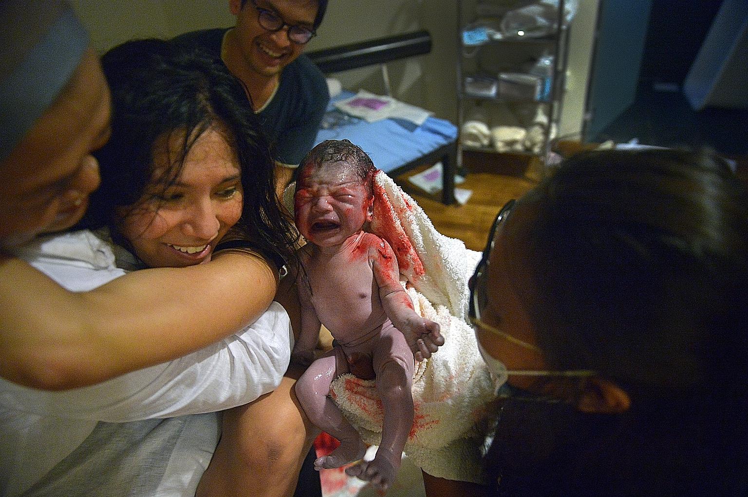 Home sweet home birth: Small rise in home births in Singapore | The ...