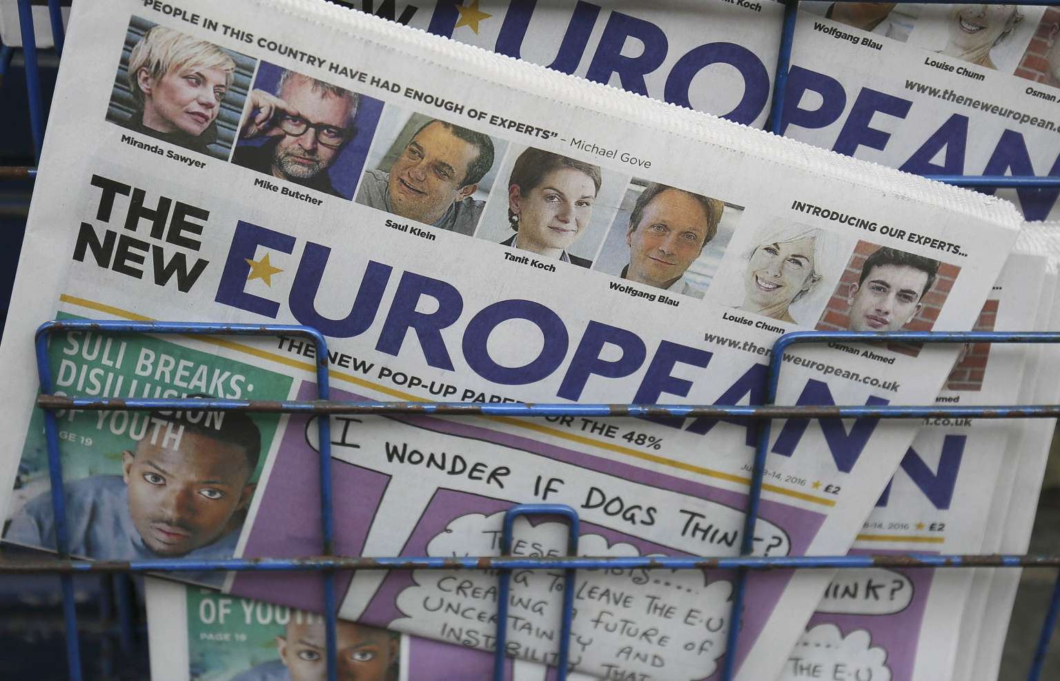 New 'pop-up' newspaper launches for Britons hankering after the EU post ...