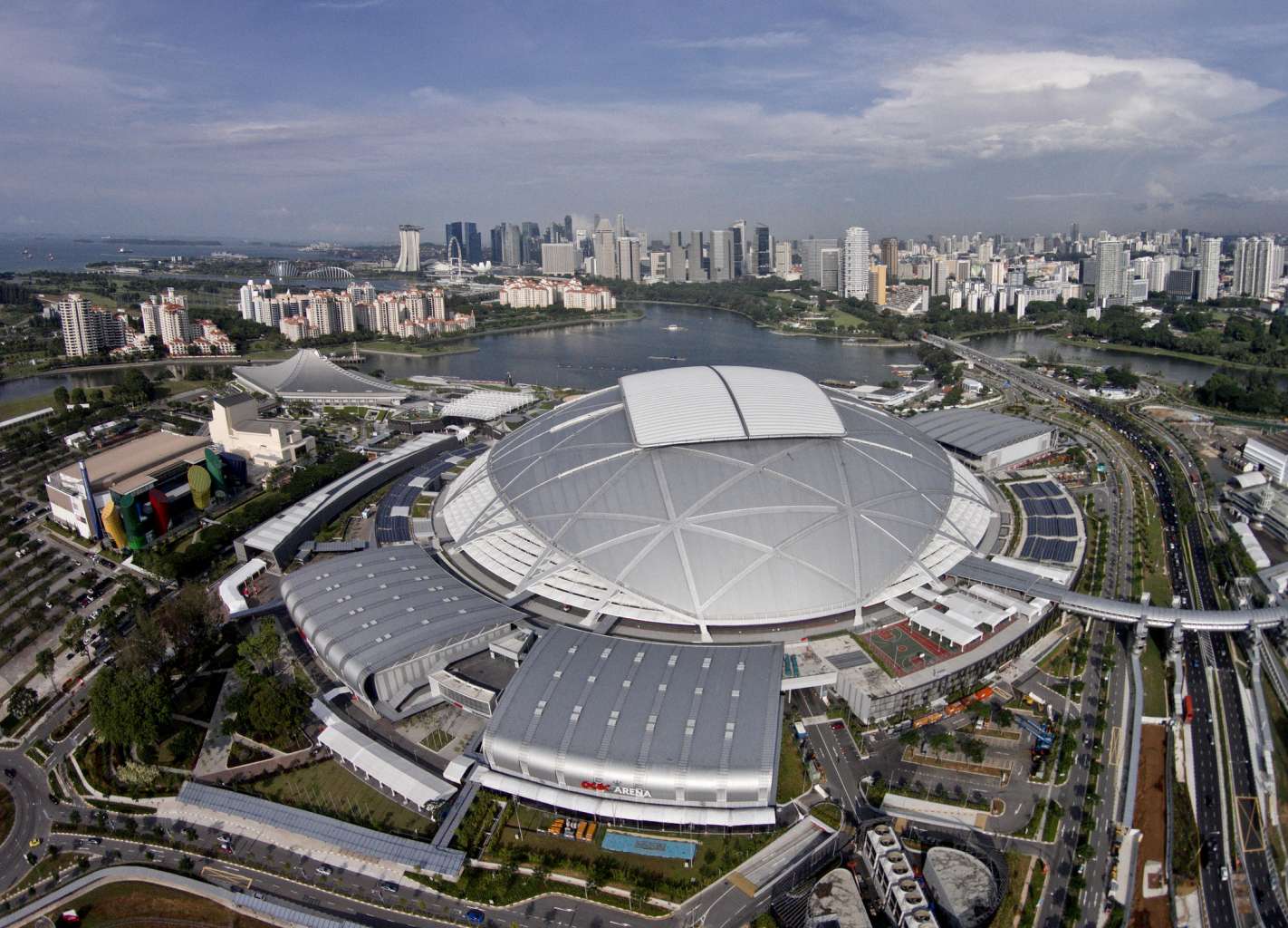 SCDF exercise at Singapore Sports Hub on Friday | The Straits Times