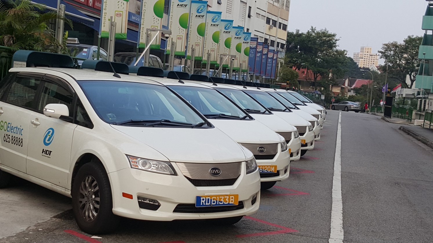 New taxi operator with all-electric fleet to hit Singapore's roads in ...
