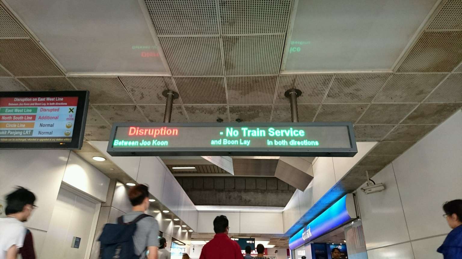 Track faults cause delays, disruption on North-South and East-West ...