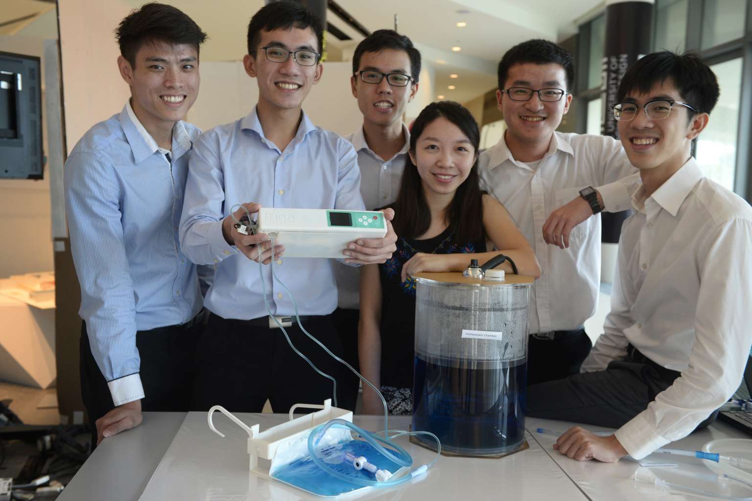 SUTD students invent device to help patients who have excess fluids in ...