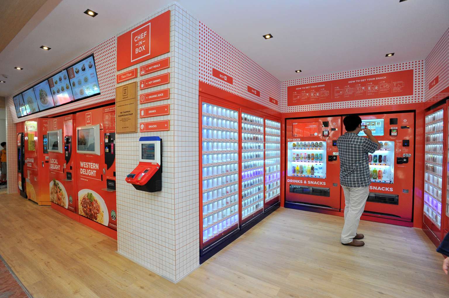 First vending machine 'cafe' at MRT station: A look at 13 quirky ...