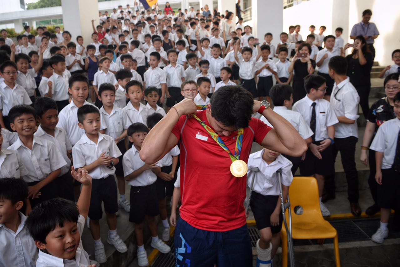 Olympics: Gold medal now, world record next, Schooling tells ACS ...
