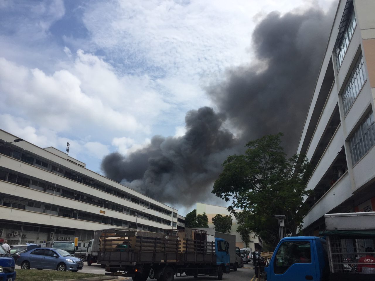 CK Building fire extinguished by SCDF firefighters after 16-hour battle ...
