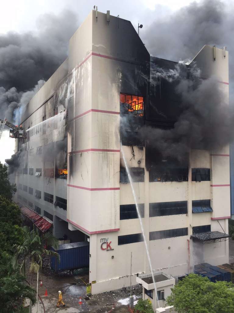 CK Building fire extinguished by SCDF firefighters after 16-hour battle ...