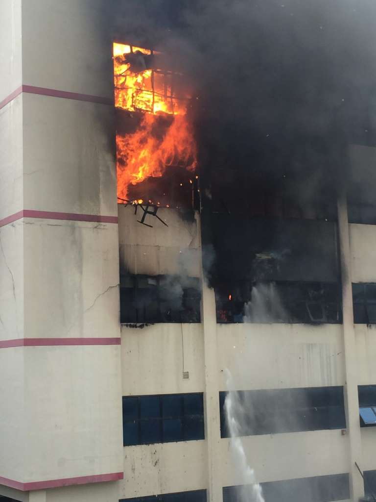 CK Building fire extinguished by SCDF firefighters after 16-hour battle ...