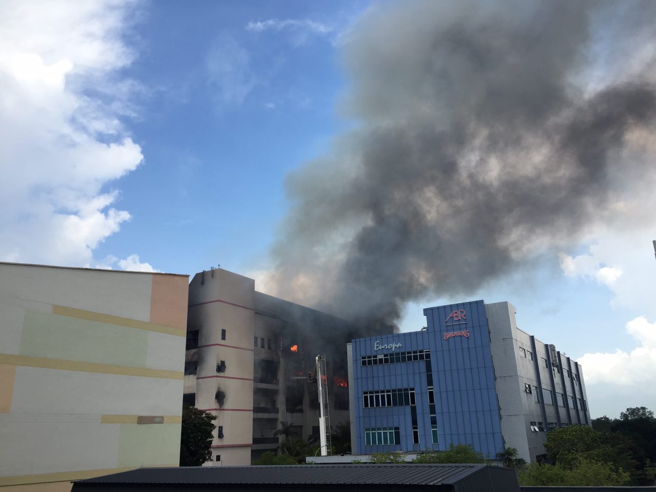 CK Building fire extinguished by SCDF firefighters after 16-hour battle ...