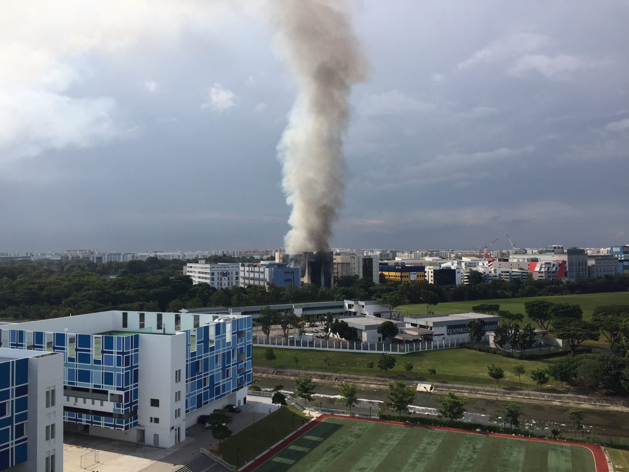 CK Building fire extinguished by SCDF firefighters after 16-hour battle ...