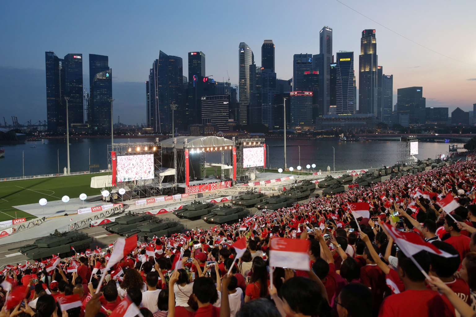 Different appeal of NDP venues | The Straits Times