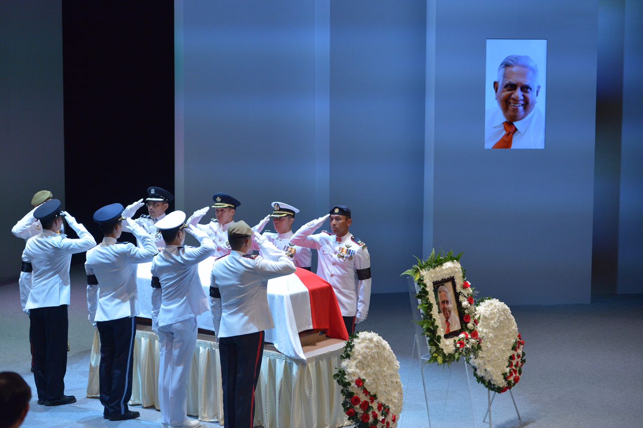 In Pictures: State funeral for former president S R Nathan | The ...