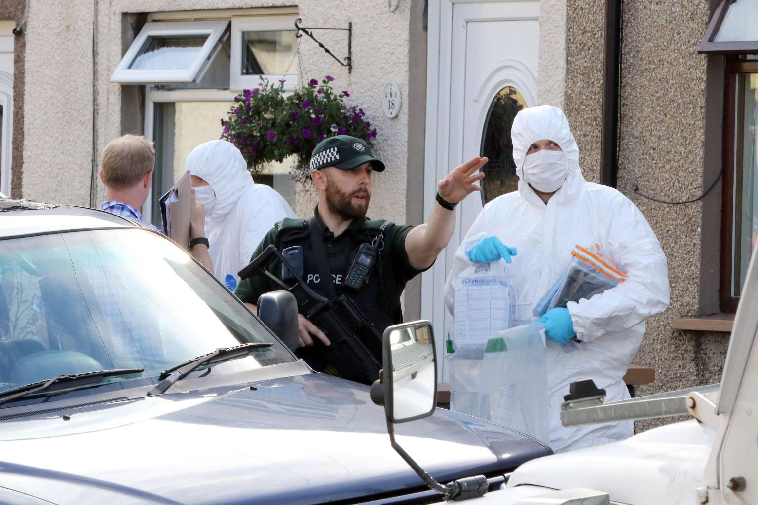 British soldier charged with Northern Ireland-linked terror offences ...