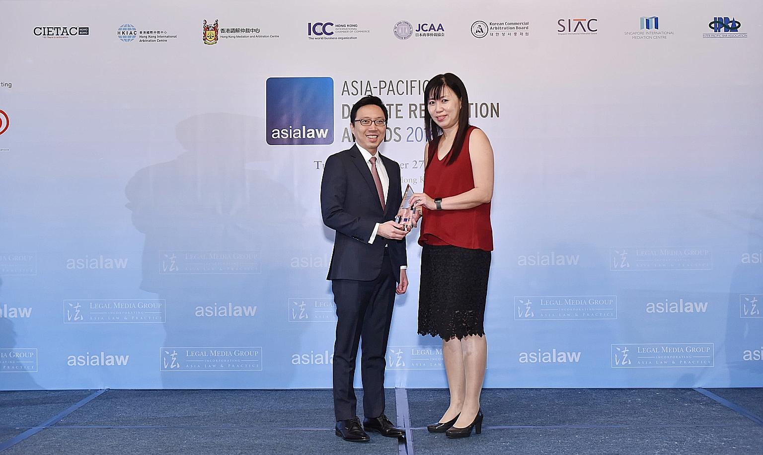 Singapore lawyers and legal firms recognised | The Straits Times
