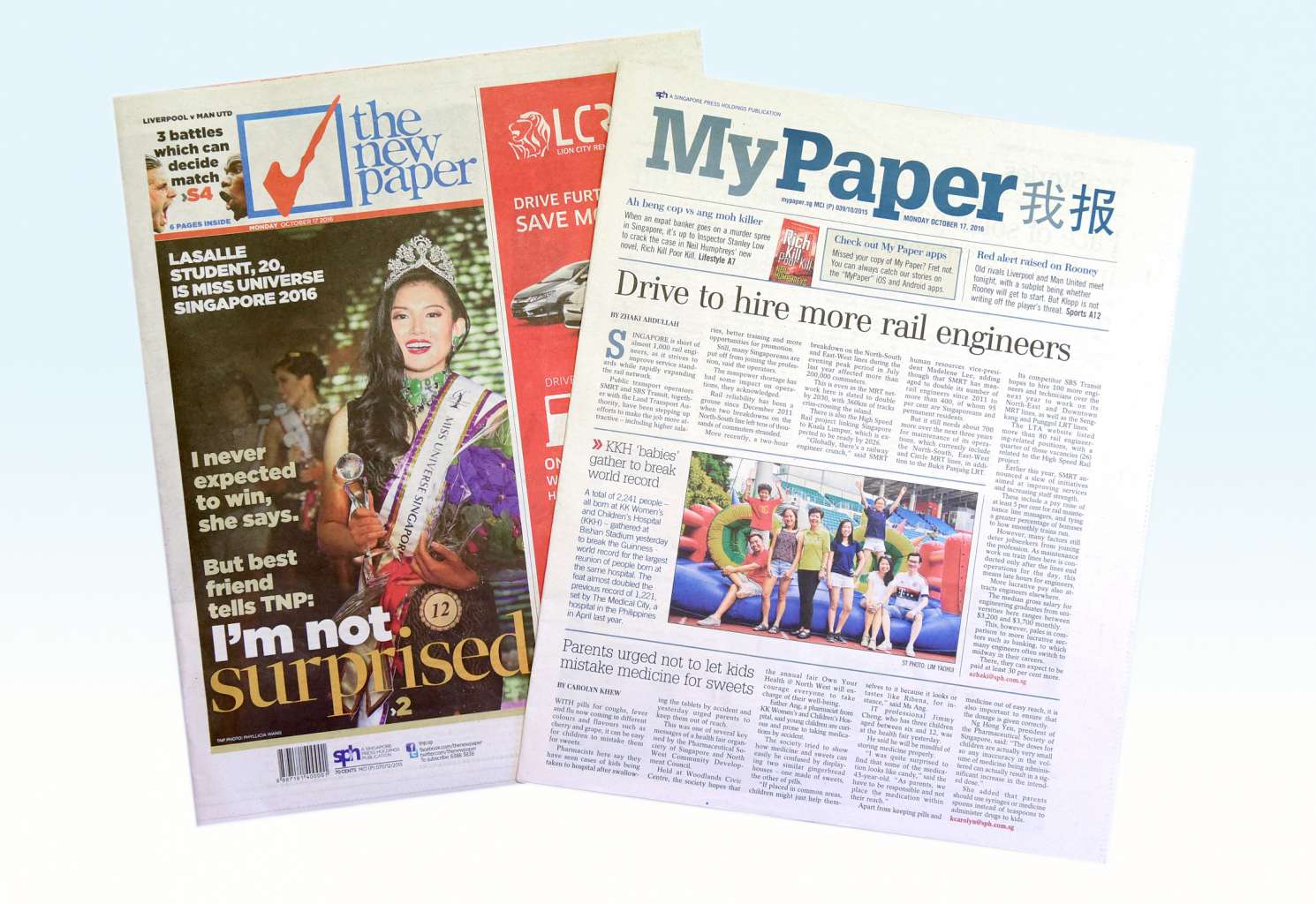 My Paper and The New Paper to merge; SPH to cut staff by up to 10 per ...