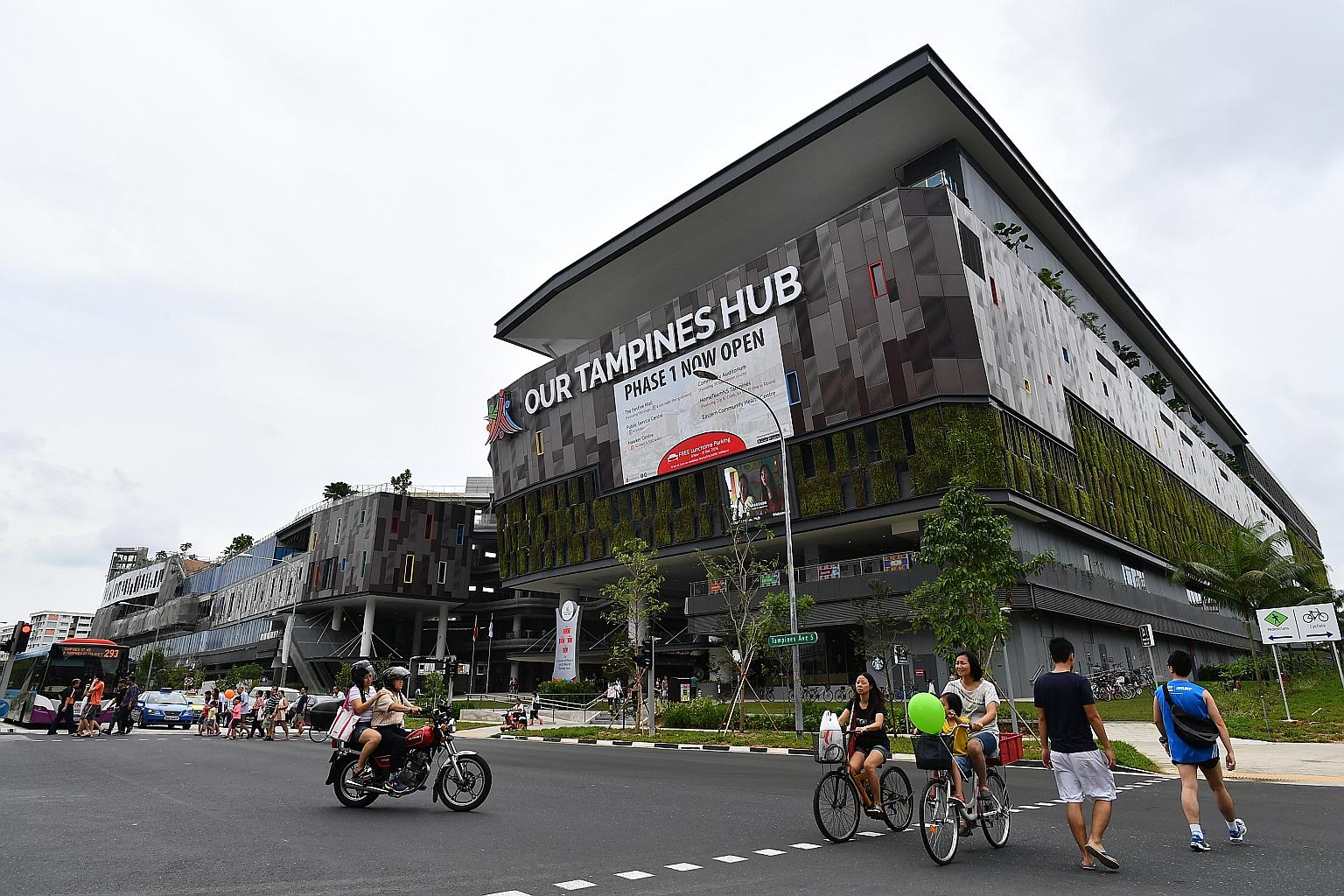 Six govt agencies under one roof at Tampines' new hub | The Straits Times