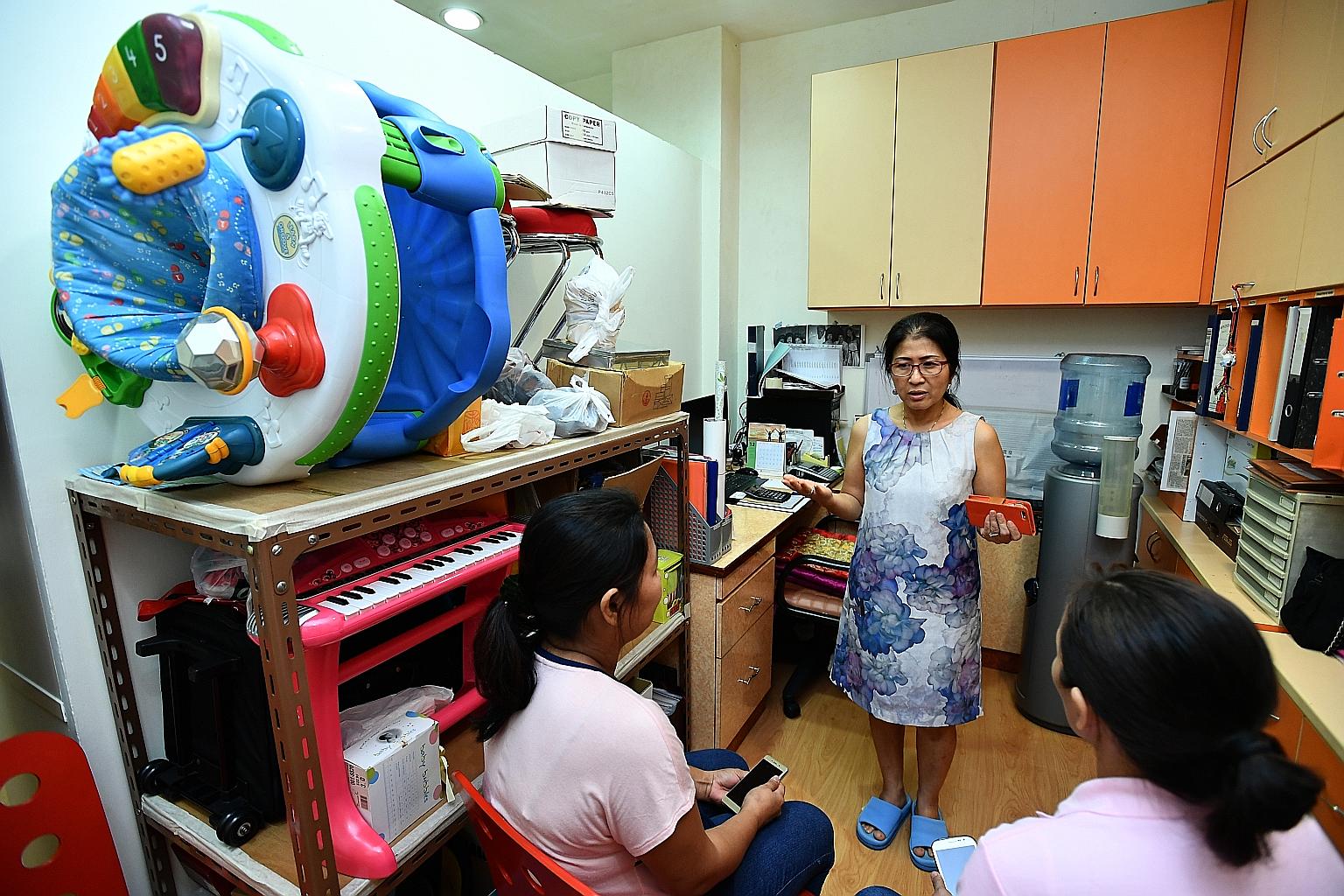 Push to educate maids on social media use | The Straits Times