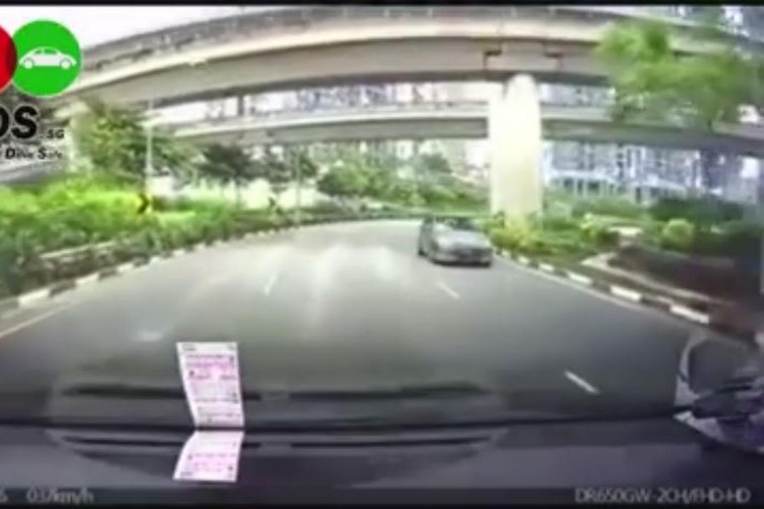 Another vehicle caught on camera driving against traffic in latest such ...