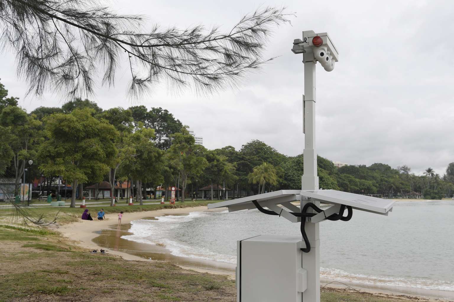 First coastal surveillance cameras installed along Singapore shoreline ...