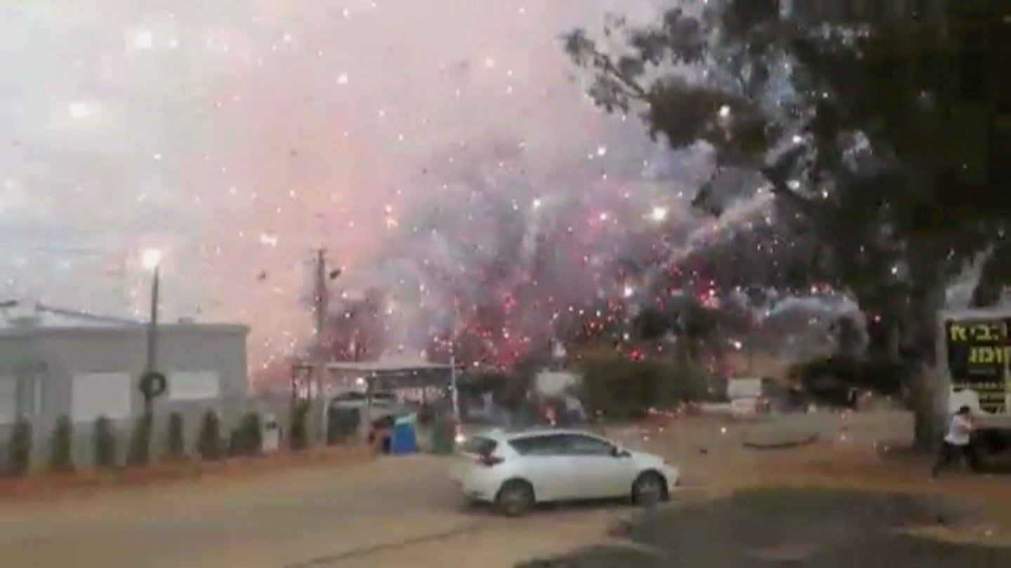 Blaze at Israeli fireworks warehouse kills two | The Straits Times