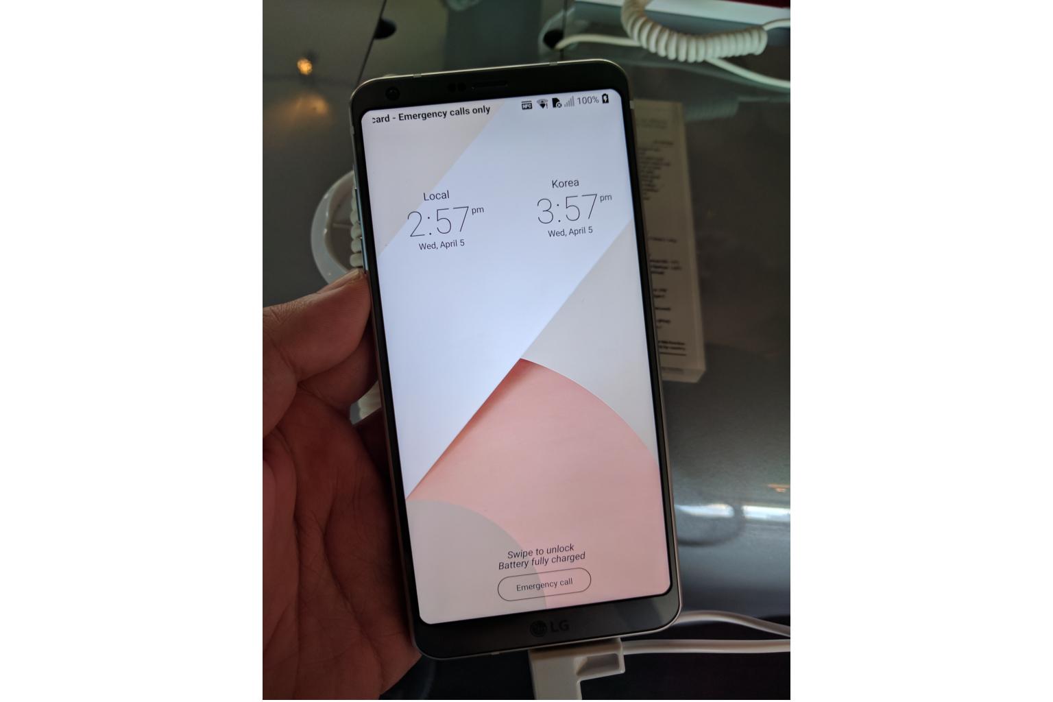 LG's G6 phone goes on sale April 14, priced at $988 | The Straits Times