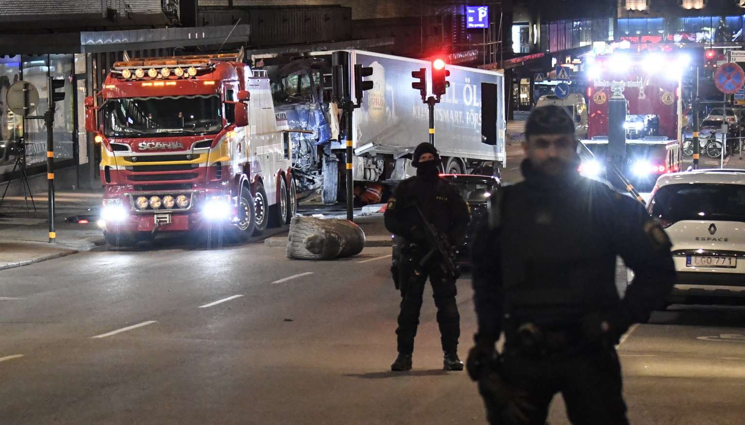 Swedish police arrest second man after Stockholm attack | The Straits Times