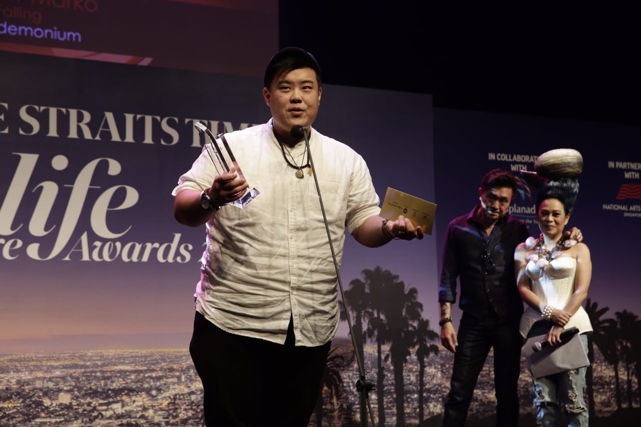 B*tch and Falling big winners of 2017 M1-The Straits Times Life Theatre ...