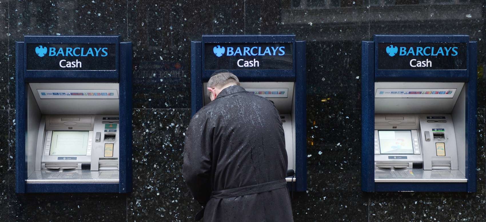 World's first ATM given a golden makeover for 50th birthday | The ...