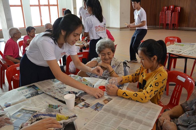 Values In Action programme: Helping the needy | The Straits Times