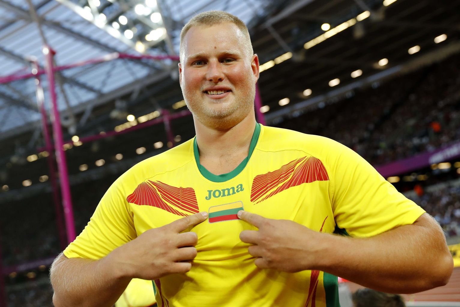Athletics: Lithuania's Gudzius wins world discus | The Straits Times